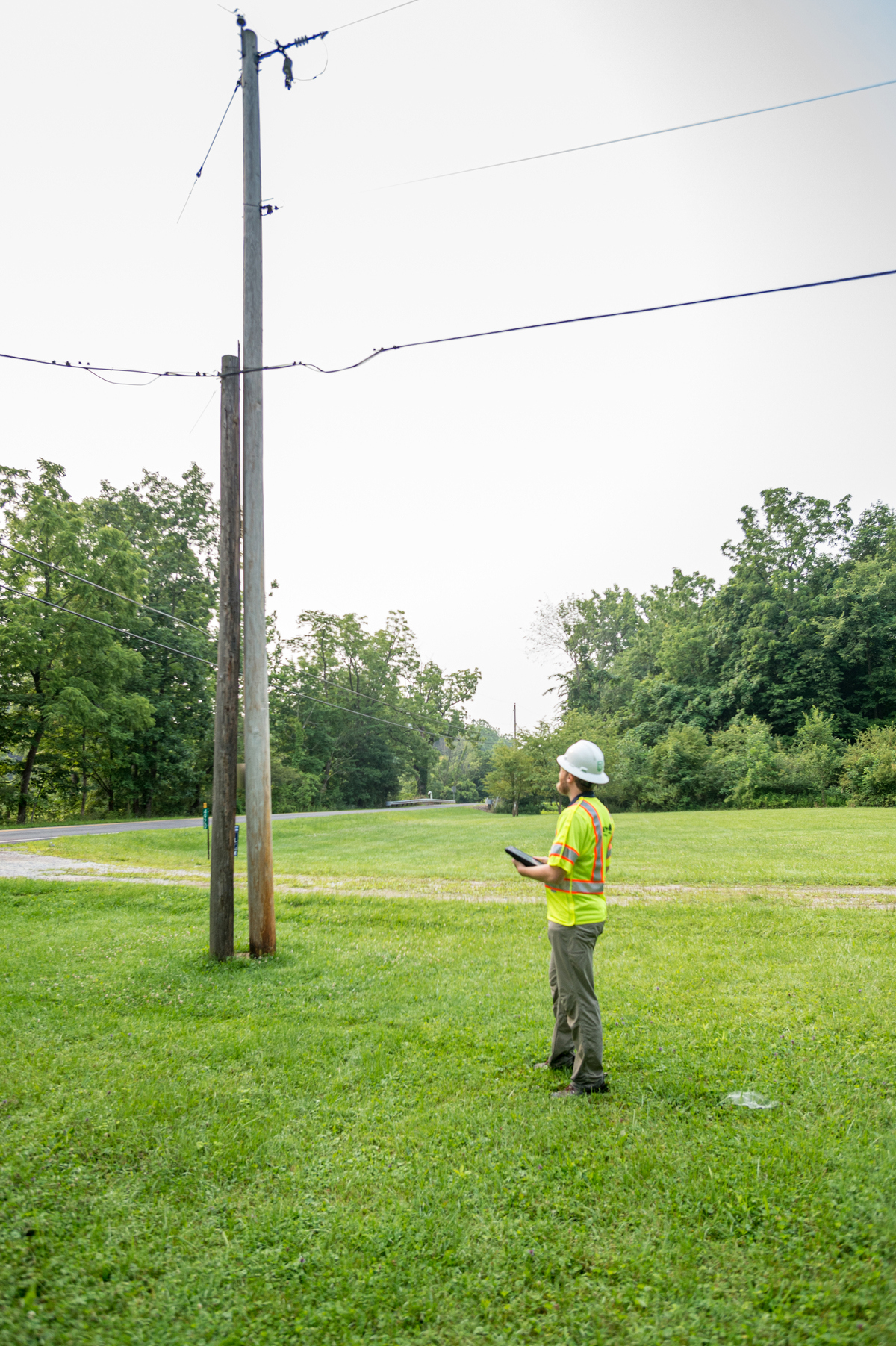 DRG Uses A Mixture Of Methods To Conduct Pole Inspections In Southeastern Pennsylvania. | Davey Tree